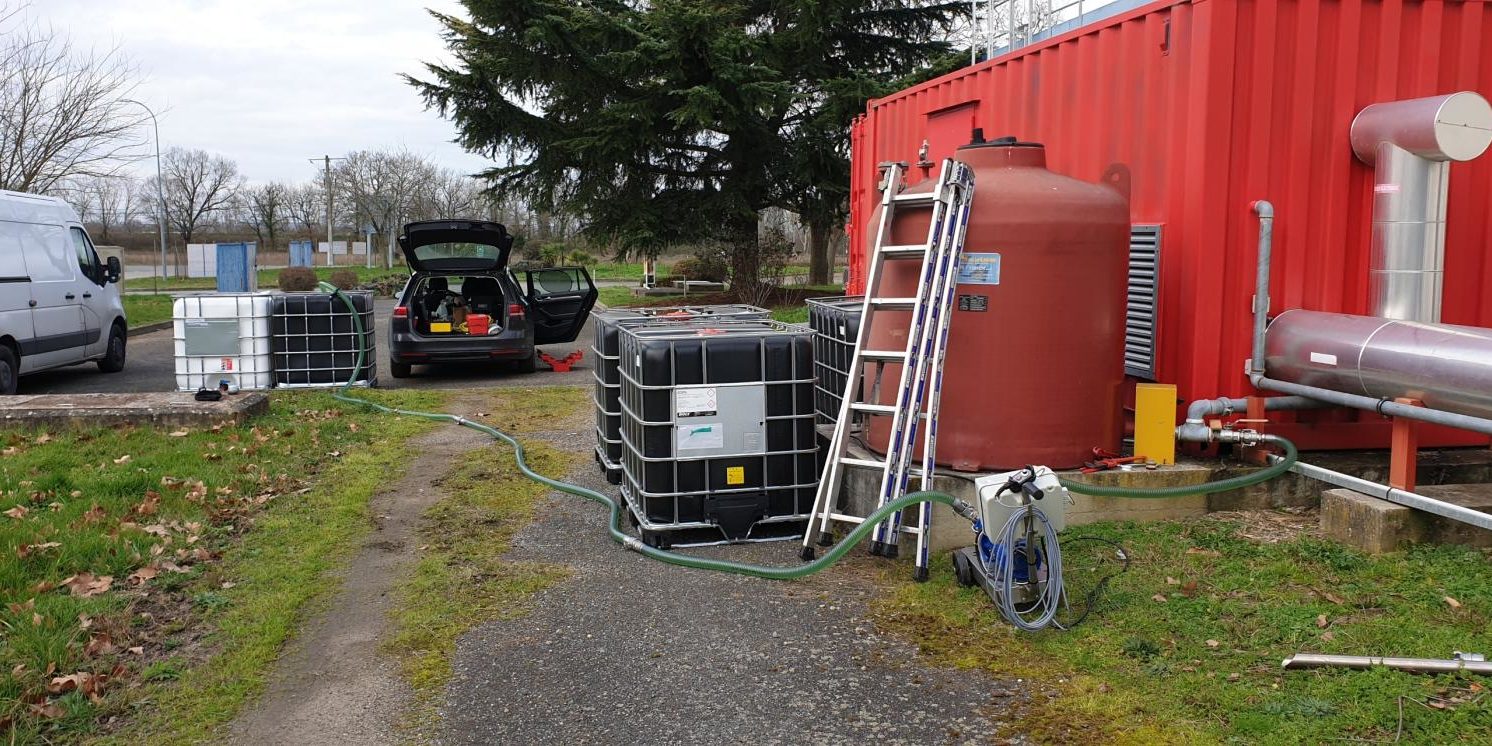 Transfert d'émulseur incendie - Hydrotop Services