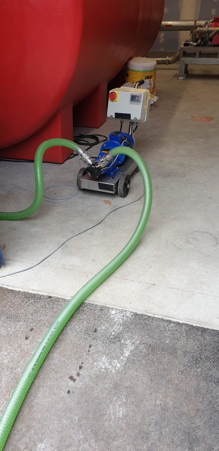 Transfert d'émulseur incendie - Hydrotop Services